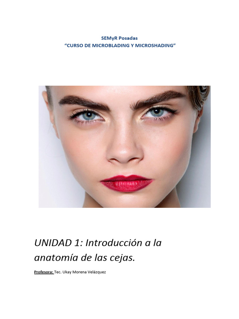 UNIDAD I | PDF | Piel | Perdida de cabello