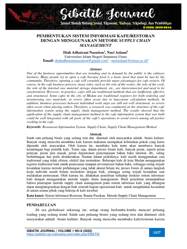 3_Jurnal+SCM_Diah+adhairani+nst | PDF
