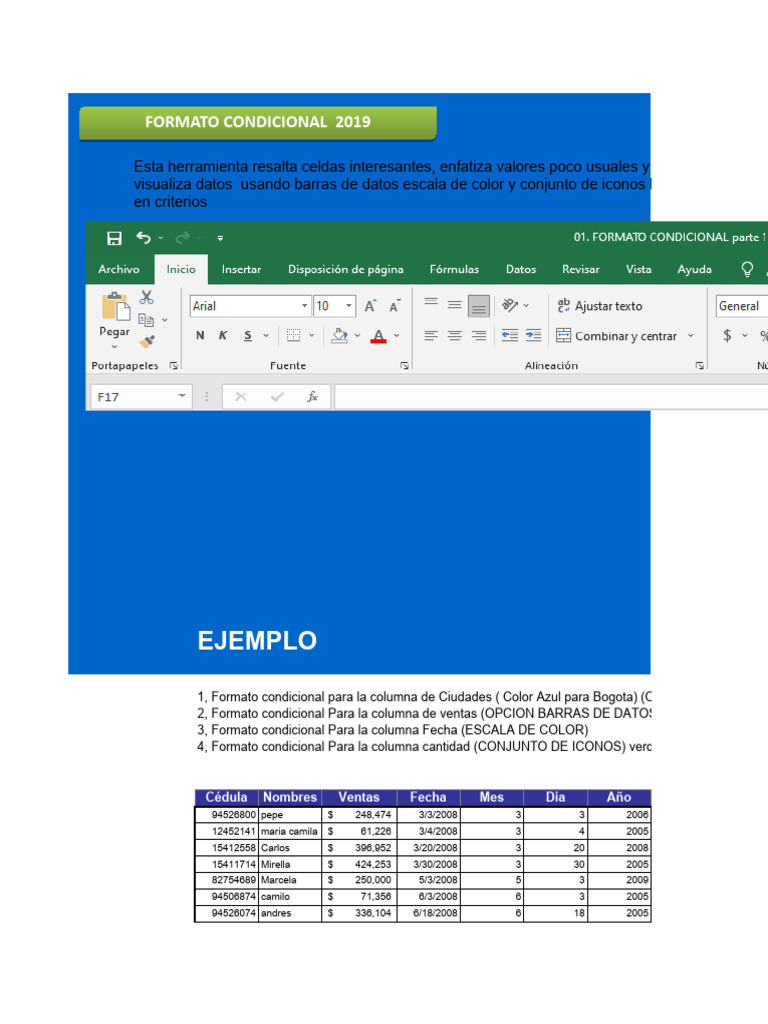 FORMATO CONDICIONAL Parte 1 | PDF | Bogotá | Diseño gráfico