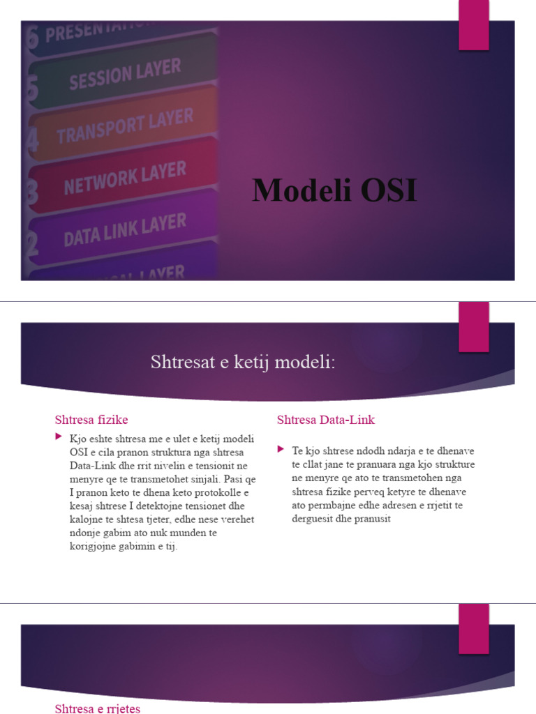 Modeli OSI | PDF