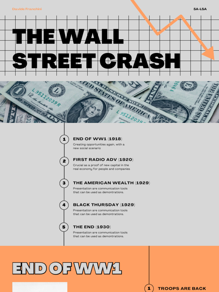 The Wall Street Crash | PDF