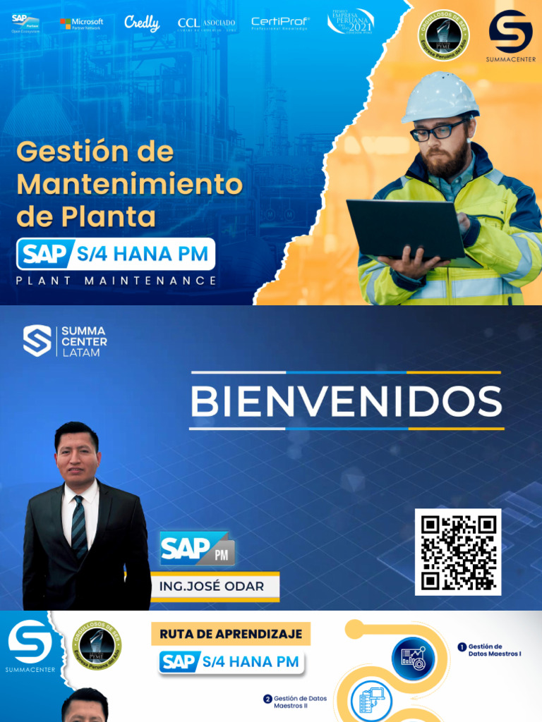Tema 1 - Gestión de Datos Maestros I (SAP S4 HANA PM - Summa Center ...