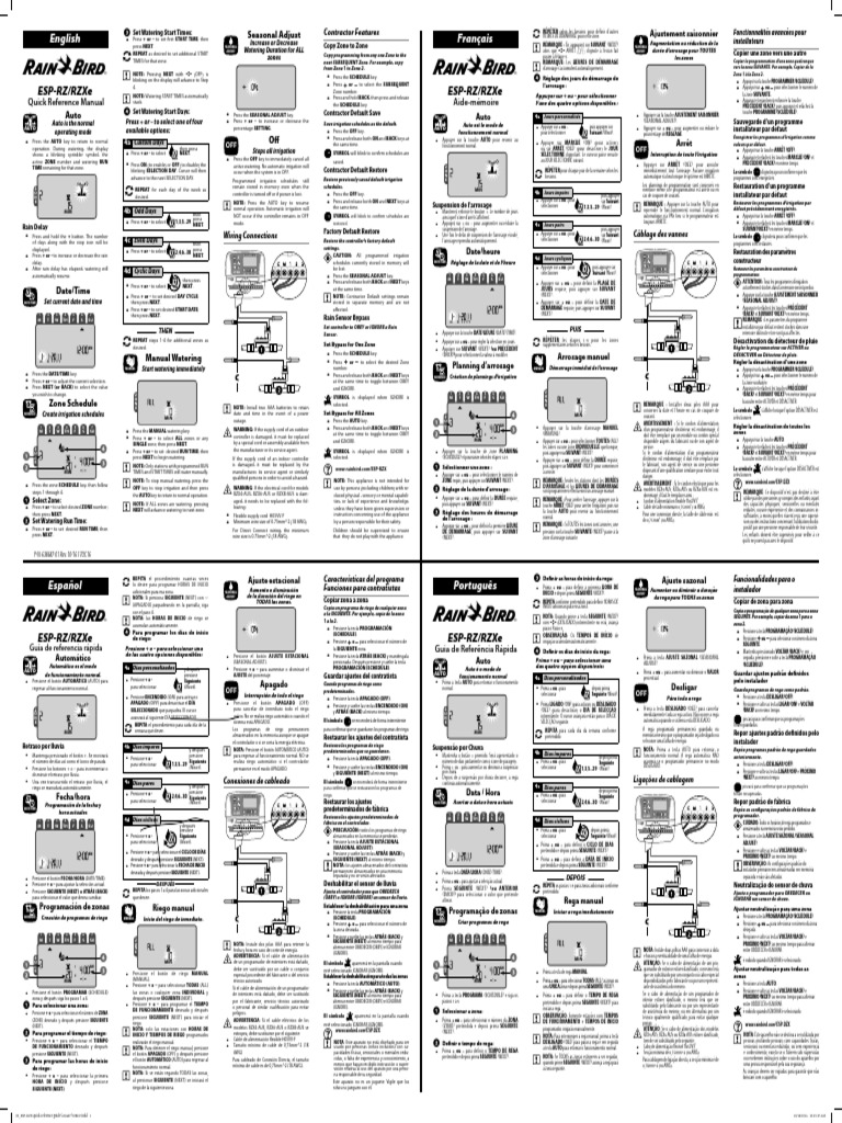 Esp-Ref Quick-Reference Guide | PDF