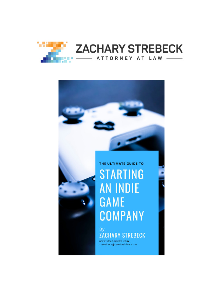 The Ultimate Guide To Starting An Indie Game Company | PDF | Limited ...