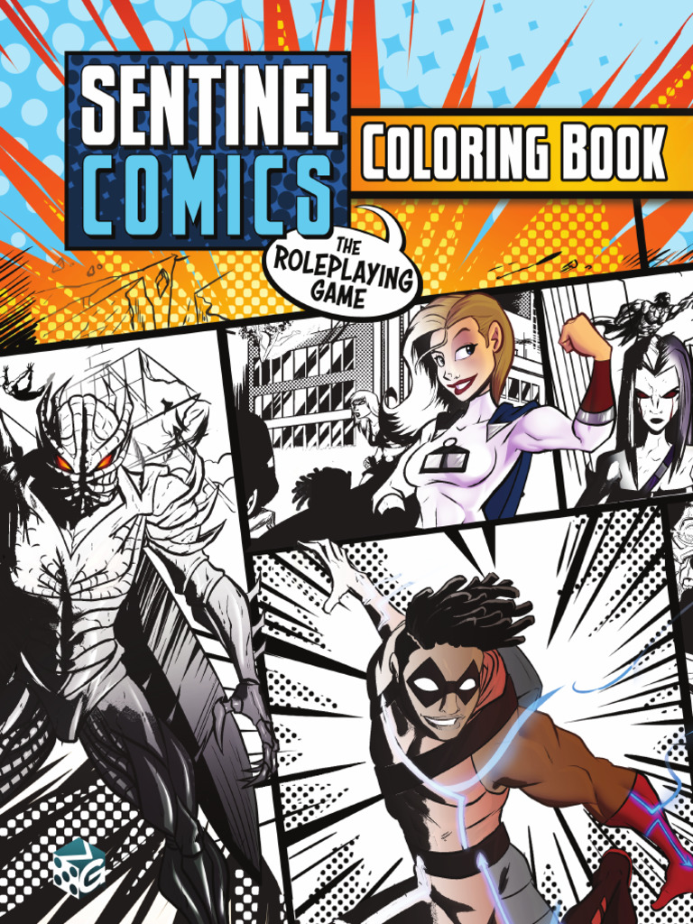 SCRPG Coloring Book | PDF | Games & Activities