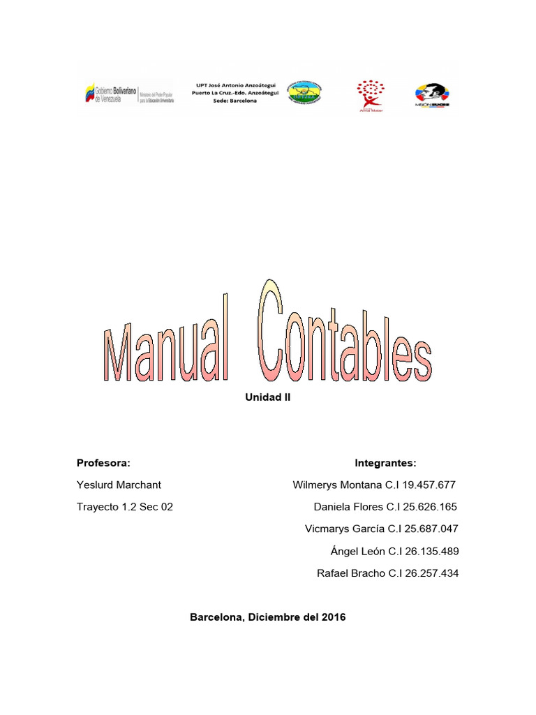 Manual Contable | PDF | Contabilidad | Business