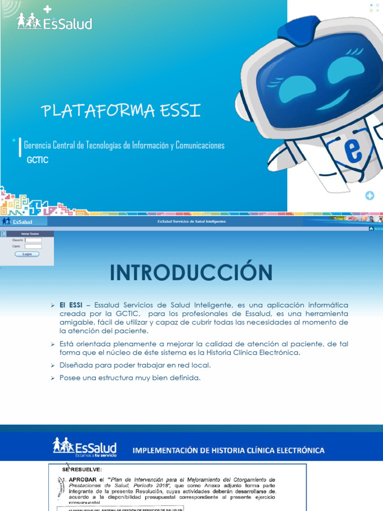HCE en ESSALUD - 2023 | PDF | Registro Electrónico de Salud | Historial ...