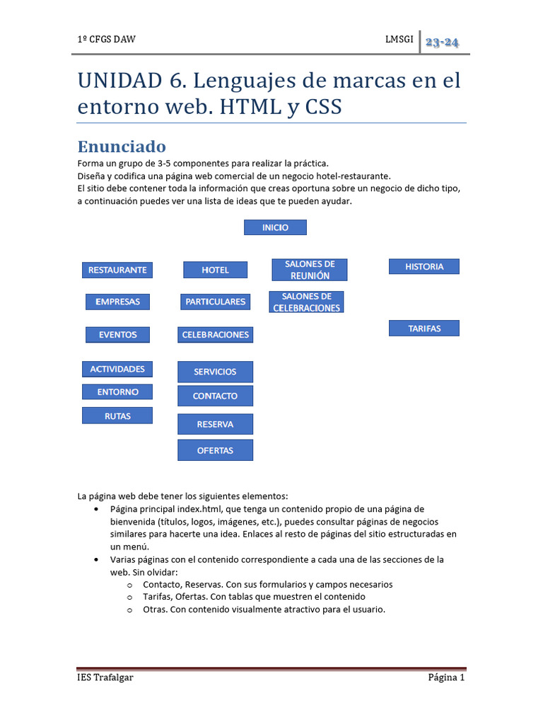 Practica 3 HTML Css | PDF | HTML | Red mundial