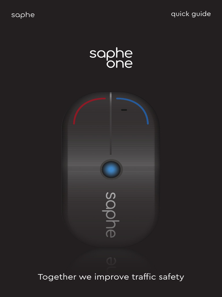 Saphe One Manual SCAN 20210506 | PDF
