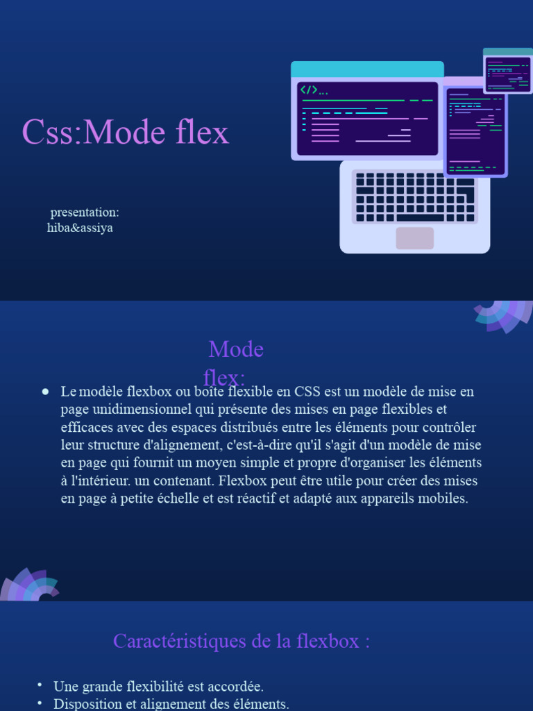 Css Mode Flex Presentation Power | PDF