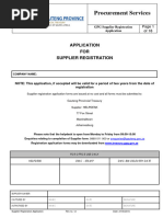 Vendor Forms Application - City of Tshwane Metropolitan Municipality ...