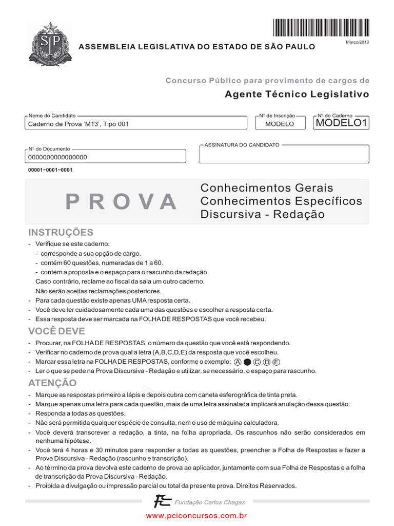 Prova m13 Tipo ADM | PDF | Tempo | Moralidade