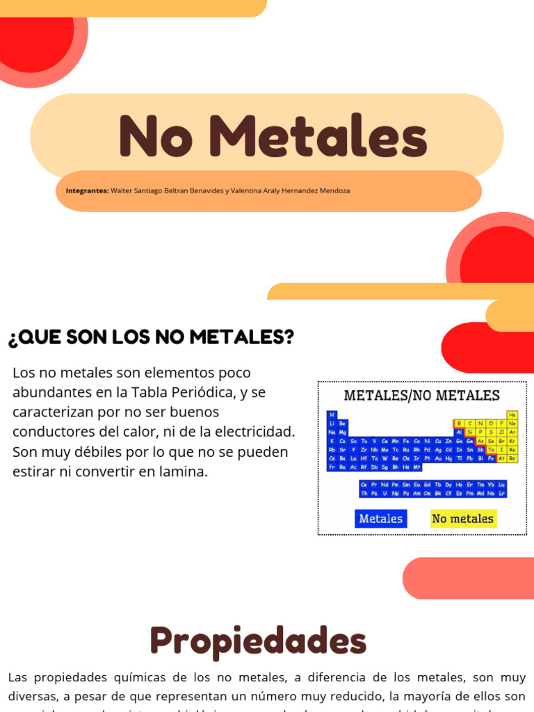 No Metales | PDF