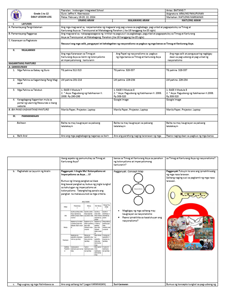 Ap7 Q3 WK3 DLL | PDF