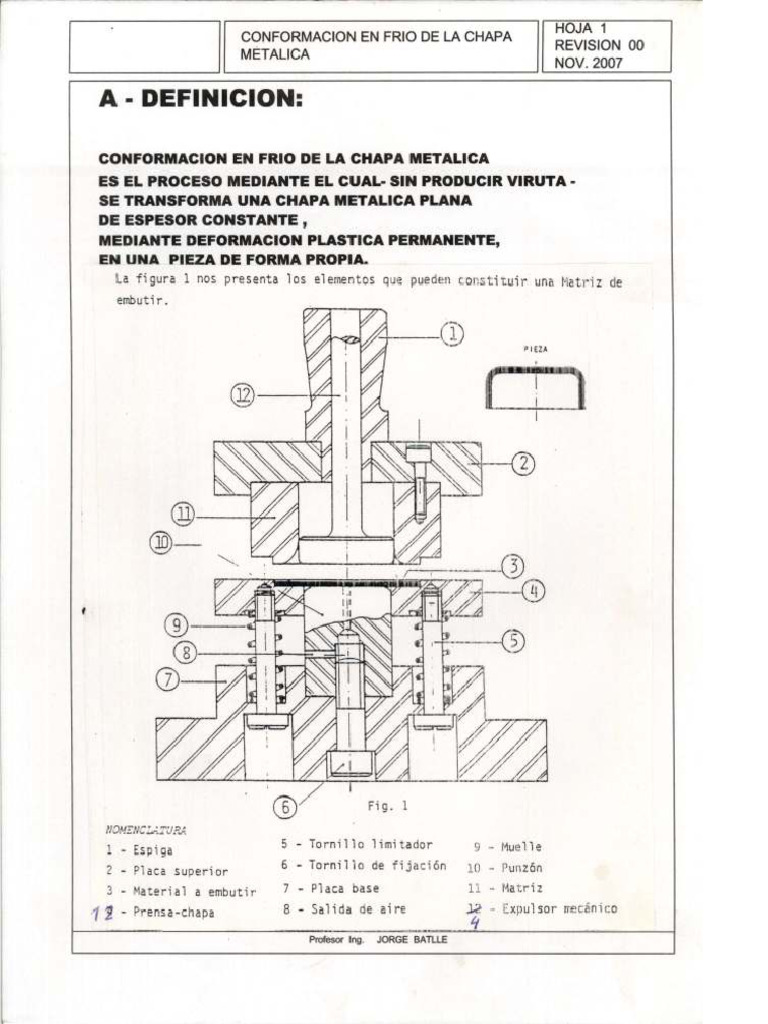 Conformado en Frio de Chapa | PDF