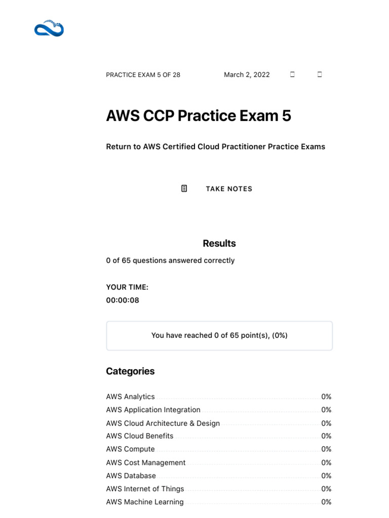 AWS CCP Practice Exam 5 - Digital Cloud Training | PDF | Amazon Web ...