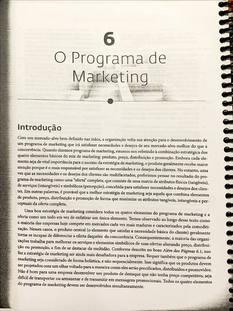6 - O Programa de Marketing | PDF