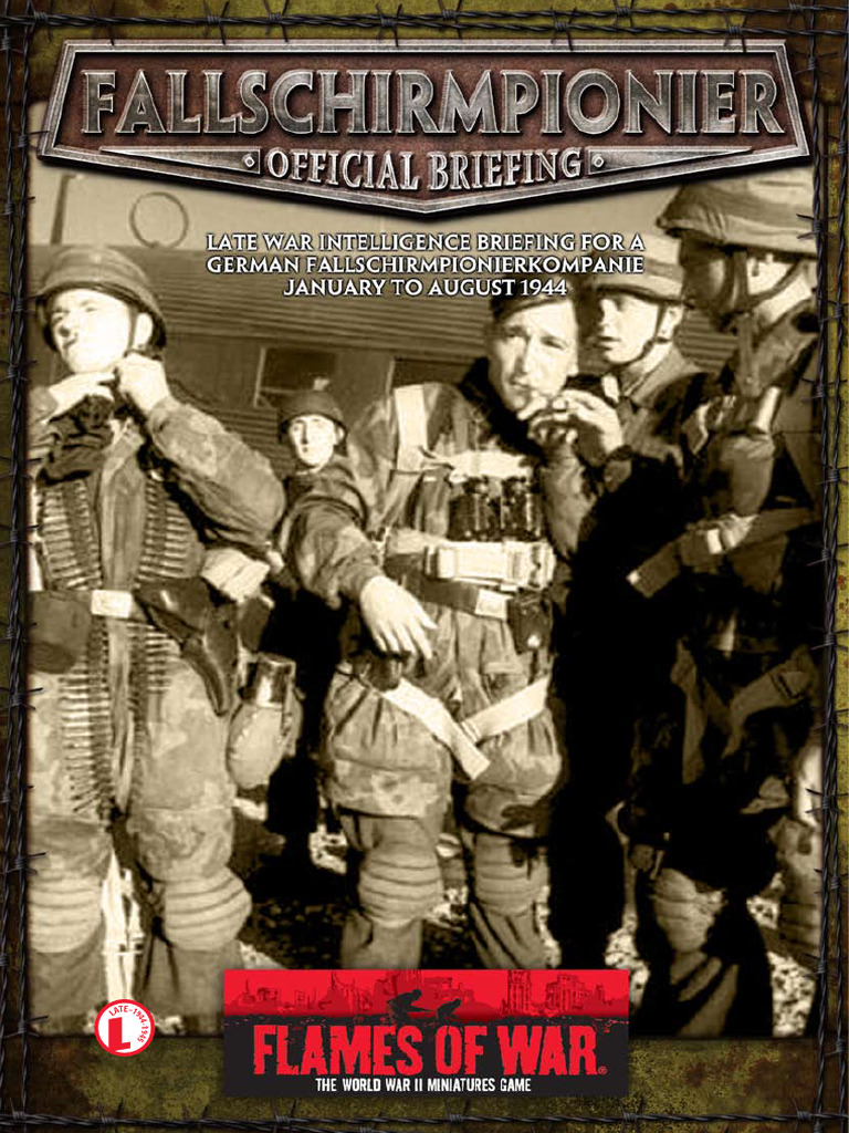 1 Fallschirmpionierkompanie | PDF | Platoon | Tank Destroyer