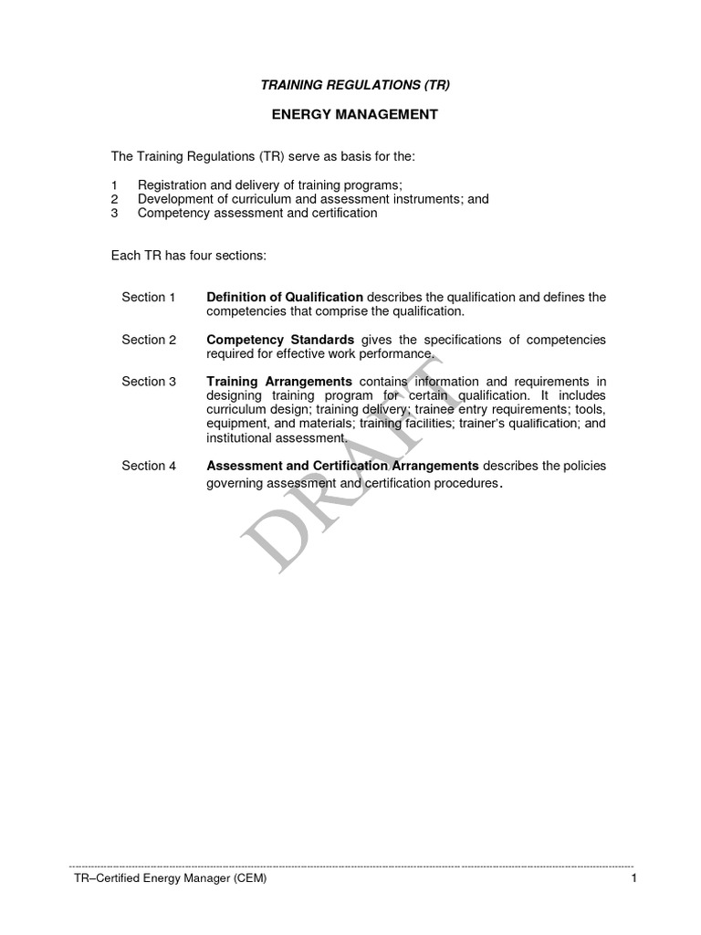 CEM Annex A - Draft TR For CEM | PDF | Competence (Human Resources ...