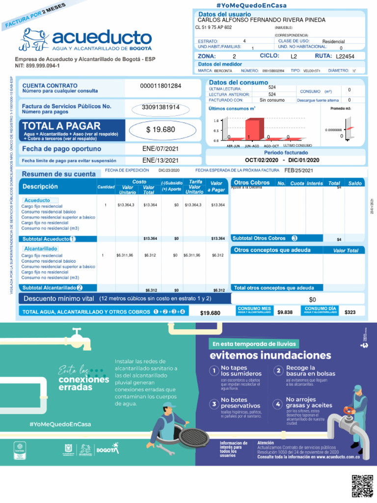 602 Eaab Factura 2021 01 | PDF