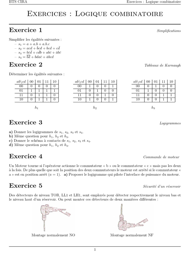1 Exercices | PDF