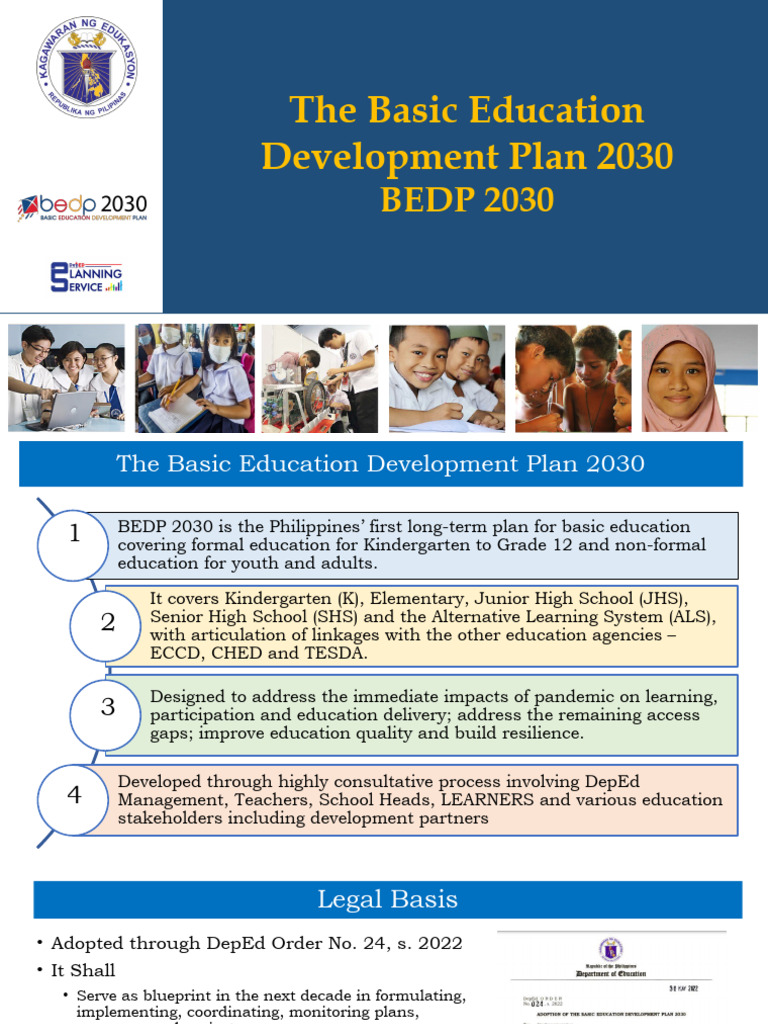 BEDP 2030 by DepEd Planning Service Director Roger Masapol | PDF ...