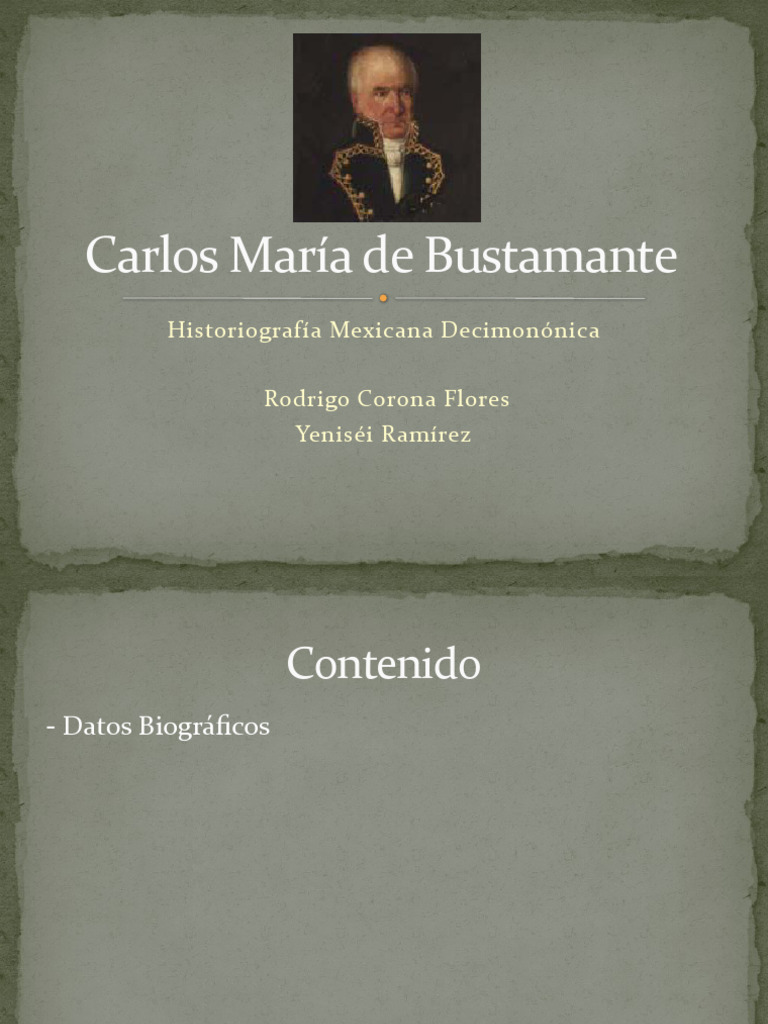 Carlos María de Bustamante | PDF | Viajes y turismo | Religión y ...