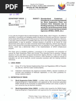 Request Letter To DPWH | PDF | Government | Philippines