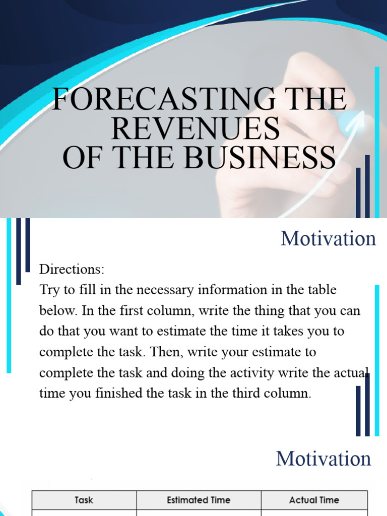 Module 6 | PDF | Forecasting | Revenue