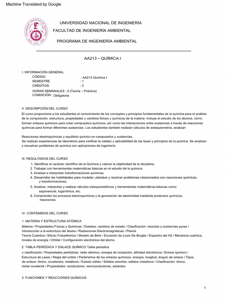 S301 AA213 Chemistry I | PDF | Química | Enlace químico