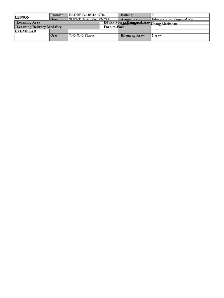 Cot 1-2023-2024 | PDF