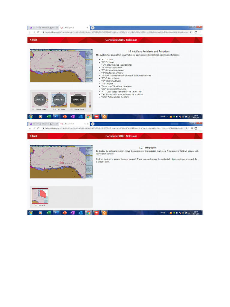 Consilium Selesmar Ecdis Course | PDF