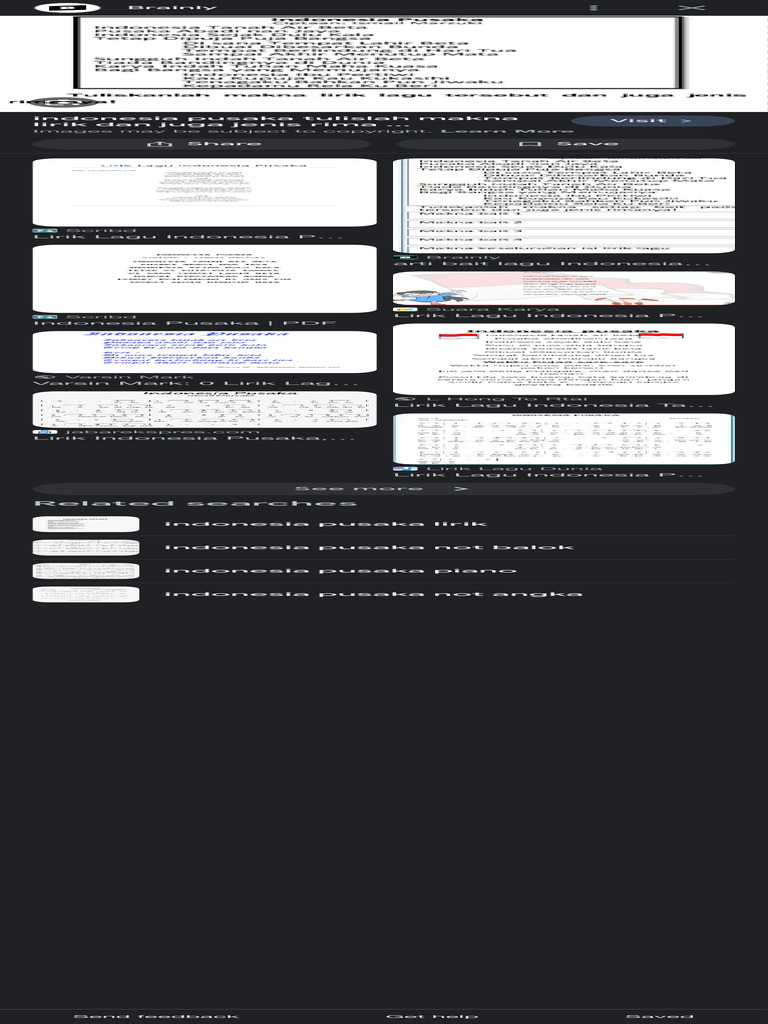 Indonesia Pusaka 2 Stanza - Google Search | PDF | Seni & Disiplin Bahasa | Kajian Bahasa Asing