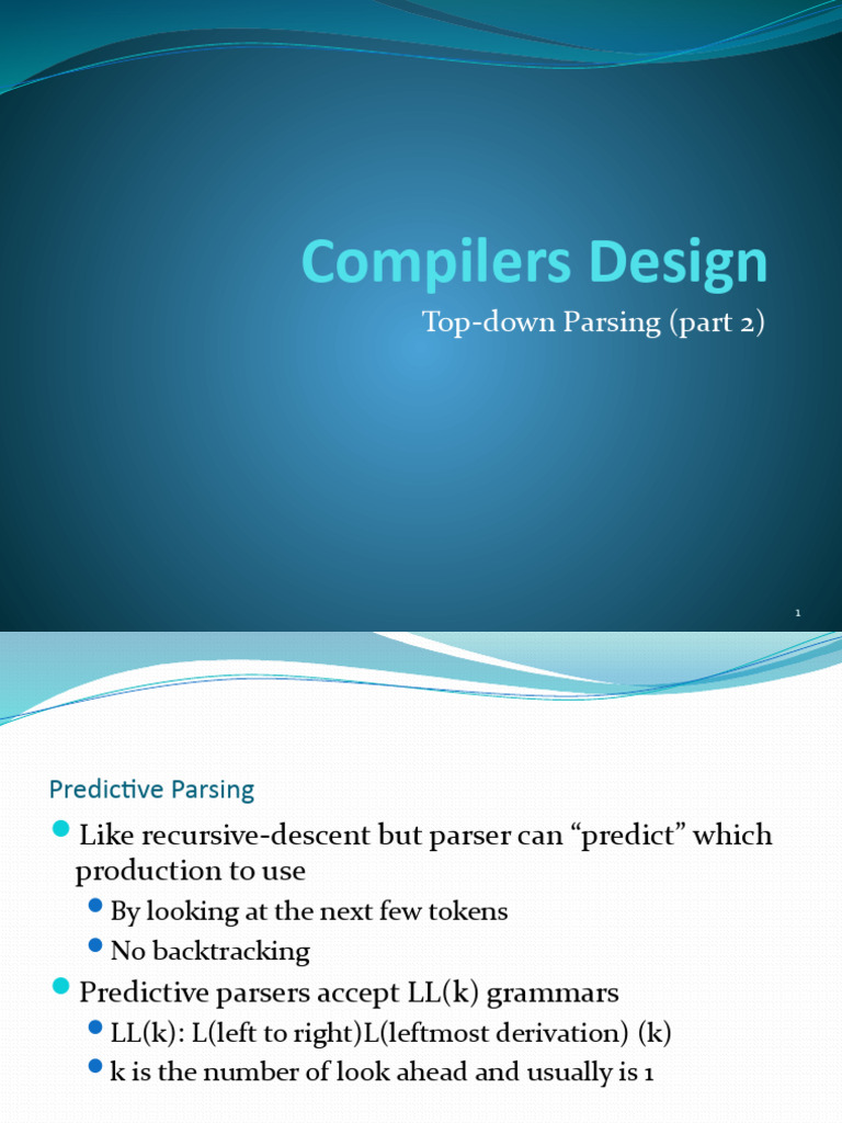 Compilers Lecture 7 | PDF | Metalogic | Computer Programming