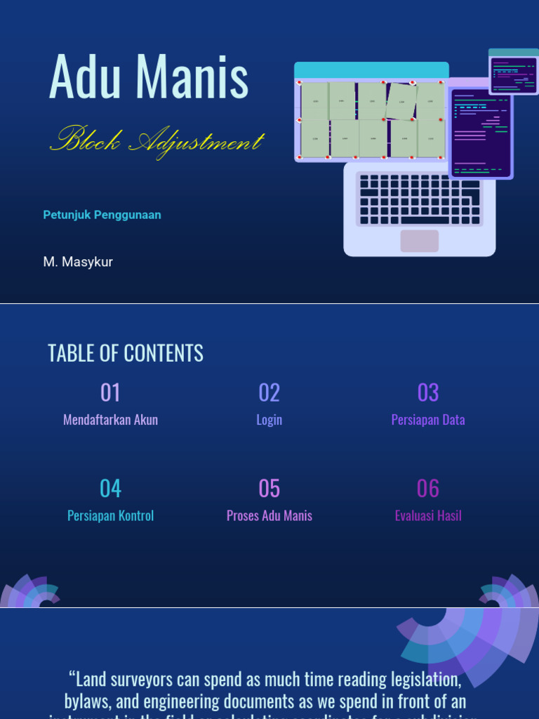 Panduan Adu Manis untuk Surveyor | PDF