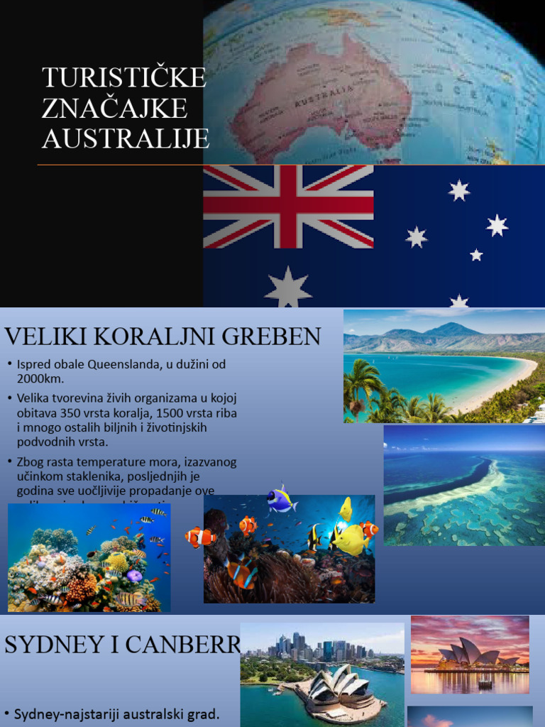 Turističke Značajke Australije | PDF