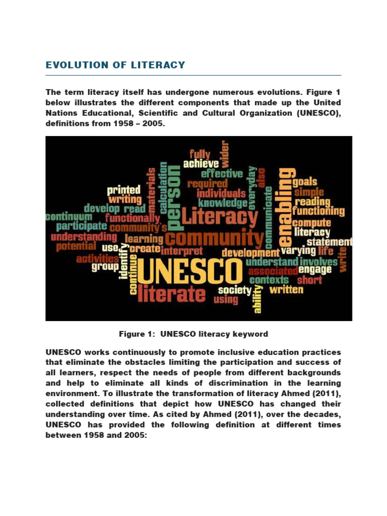 Evolution of Literacy | PDF