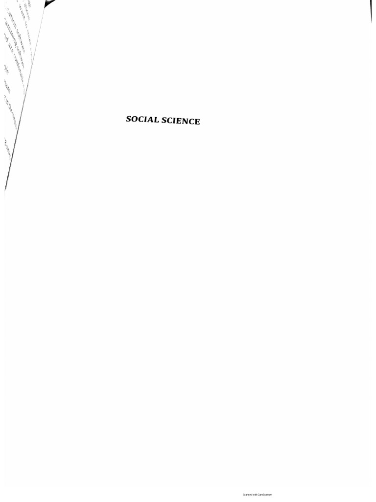 Social Science Materials | PDF