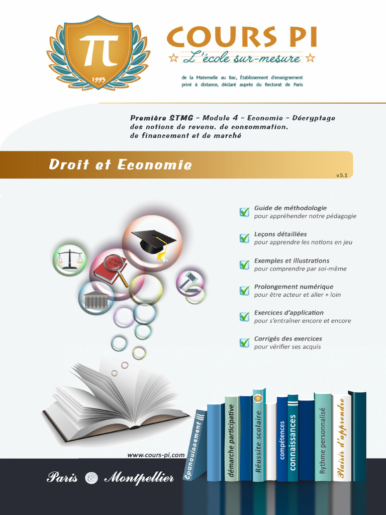 Réforme du Bac STMG : Guide Cours Pi | PDF | Consommation (Économie ...
