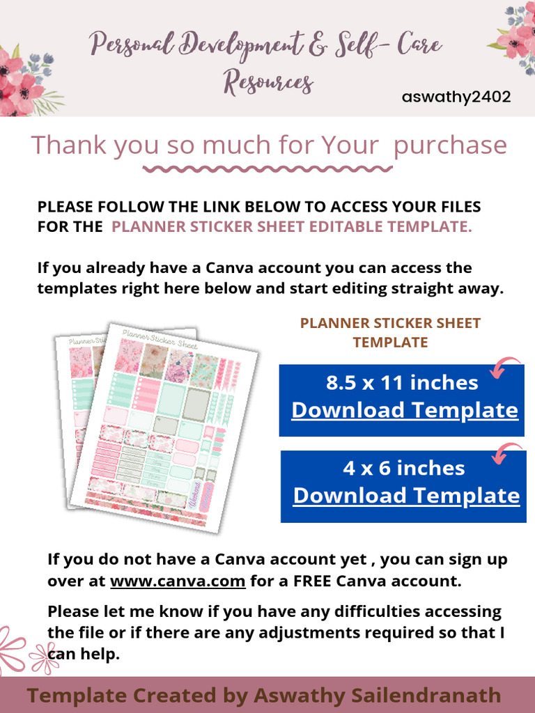 Editable Template | PDF