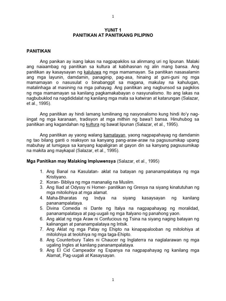 Kontemporaryong Pilipino-Fil4 | PDF