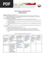 BSP Activity Proposal- Encampment (2025) | PDF | Scouting