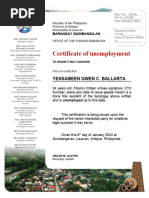 Bgy Tanod Id 1-2-2 | PDF | Philippines