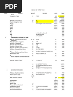 Structural Design Calculation of OHT-8, 200 KL-18 M Staging | PDF ...