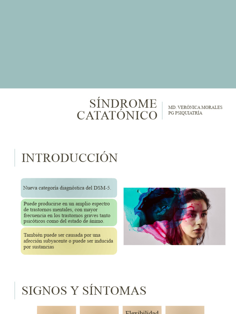 Síndrome Catatónico: Diagnóstico y Tratamiento | PDF | Antipsicótico ...