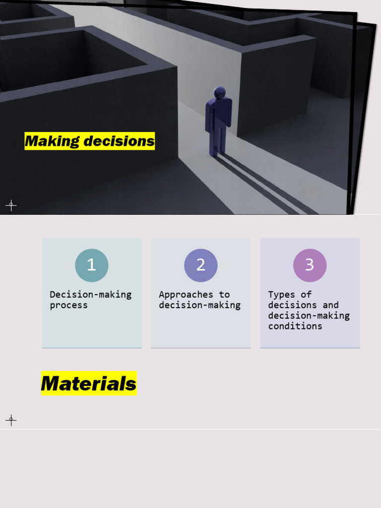 Making Decisions | PDF | Decision Making | Rationality