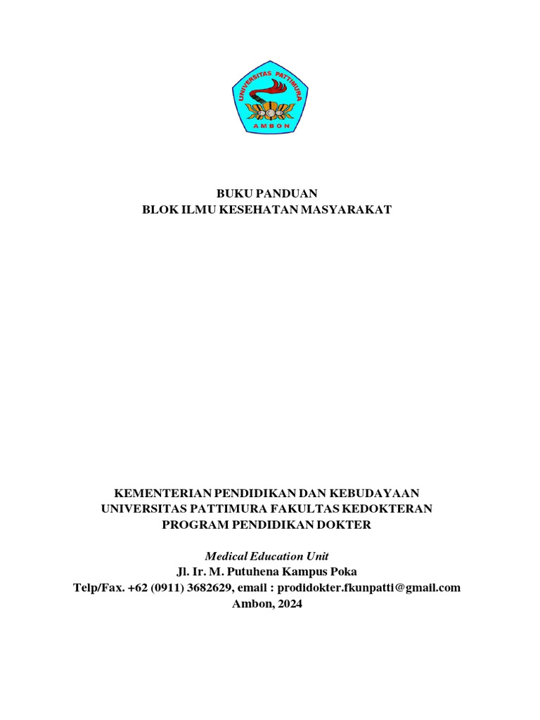 BUKU PANDUAN BLOK IKM SEMESTER GENAP 2023-2024 - Edit | PDF | Pengembangan Diri
