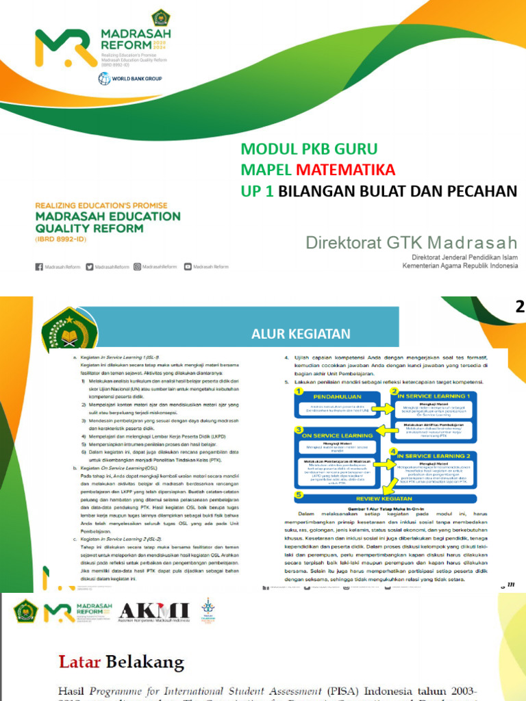Up 1 Math Bilangan Bulat Dan Pecahan | PDF