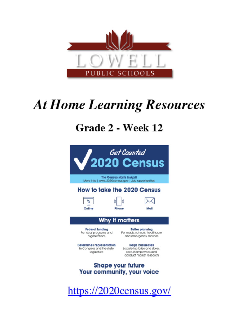 2nd Grade Week 12 Packet | PDF | Flowers | Bees