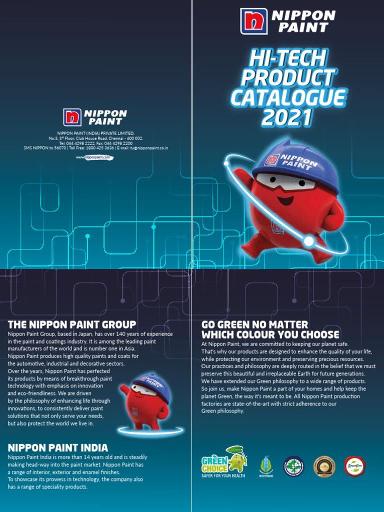 All Products Catalogue Nippon | PDF | Paint | Acrylic Paint